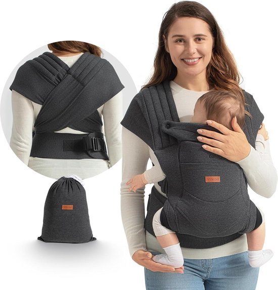 Pasgeboren Babydrager - Geboorte Draagdoek voor Baby's - Elastische ...