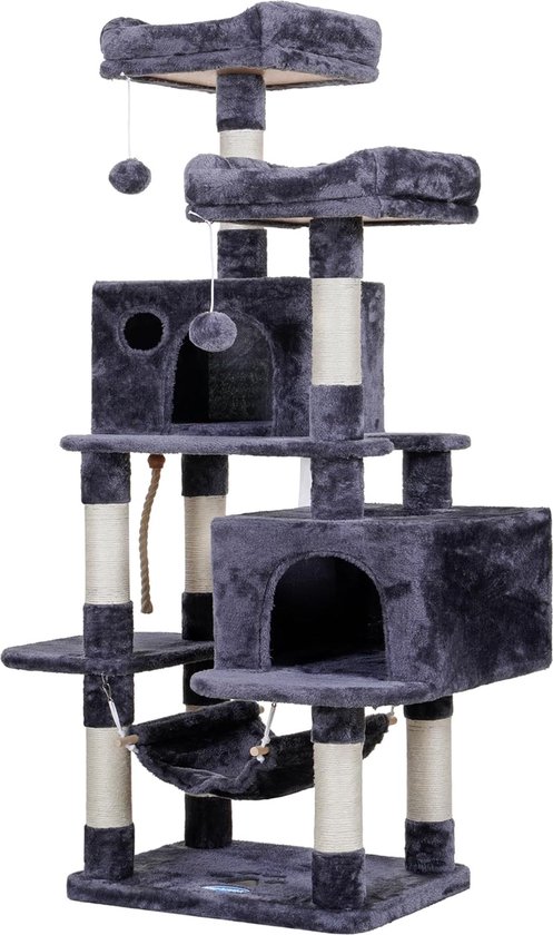 Krabpaal, kattenboom voor grote katten, stabiel met sisaltouw, 2 grote ...