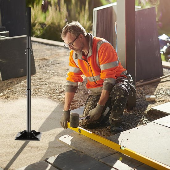 Rammer manual garden soil compactor - 20x20 cm large base - 4.5 kg ...