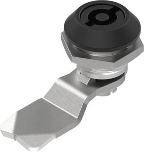 D5 dubbelbaard kantelslot - 18mm - IP65 - RAL 9005 | bol