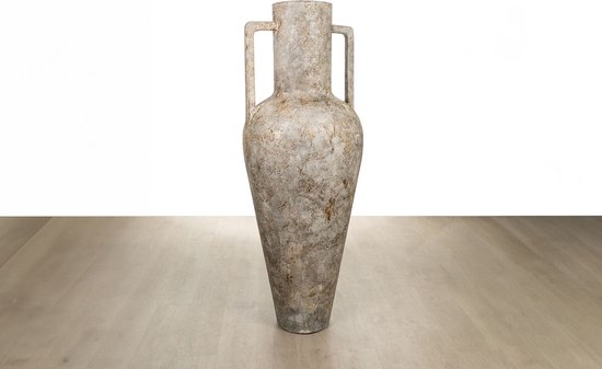 Vloer Vaas Alexandra House Living Beige Keramisch 60 x 165 x 60 cm Met ...