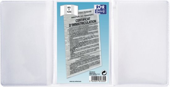 Oxford 100202657 map PVC Transparant | bol