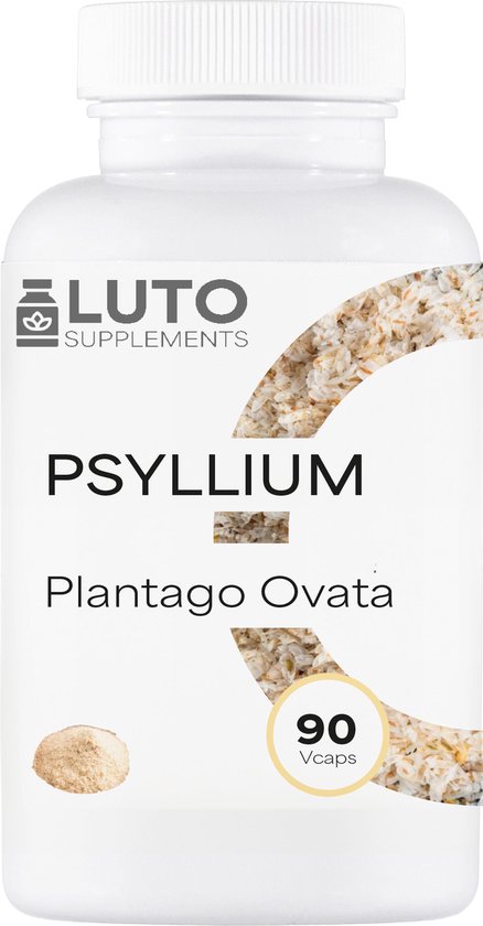 Luto Supplements - Psylliumvezels capsules - Psyllium Husks Vezel ...