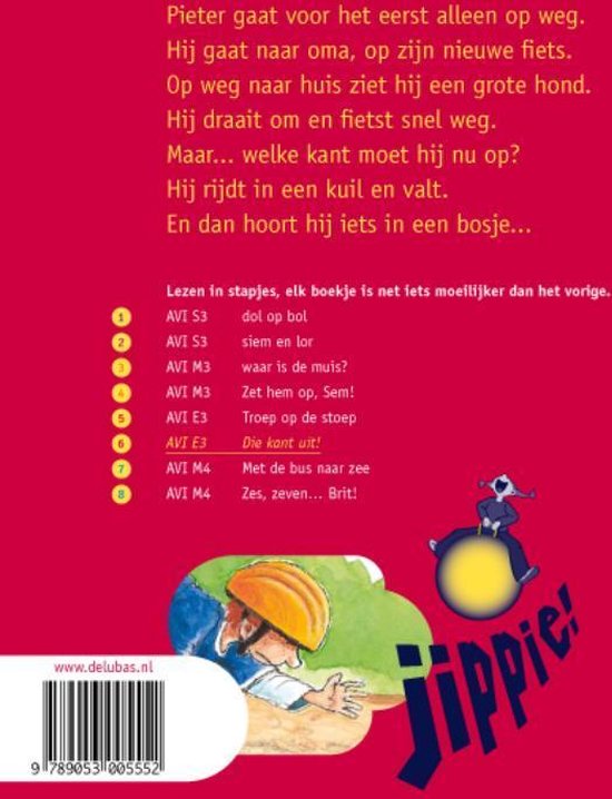 Jippie 6 - Die kant uit! | 9789053005552 | Stefan Boonen | Boeken | bol