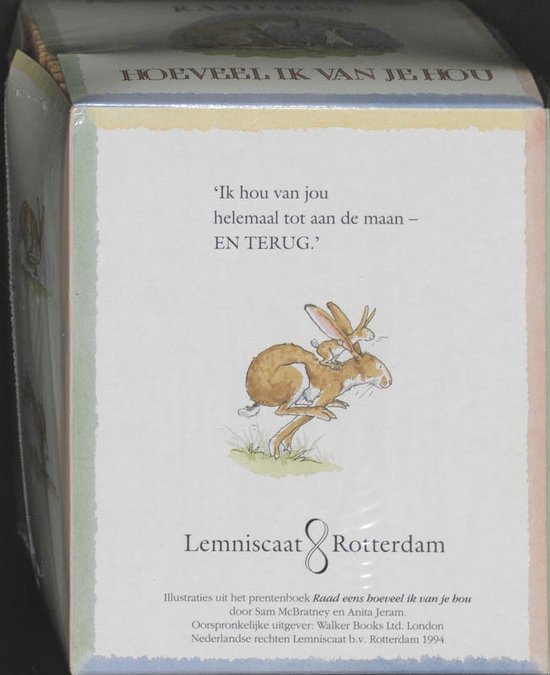 Raad eens hoeveel ik van je hou Mini editie display 10 ex, Sam ...