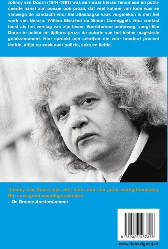 Hou contact, Johnny van Doorn | 9789023487388 | Boeken | bol
