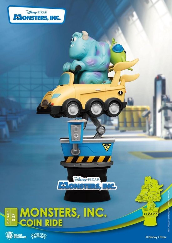 Beast kingdom Disney Monsters Inc. Sulley and Mike Coin Ride | bol