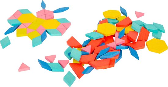 small foot - XL Tangrams Mosaic Set | bol