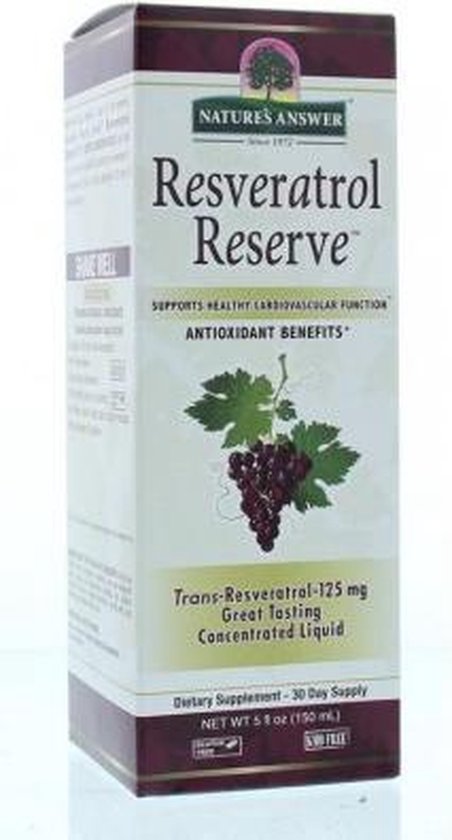 Natures Answer Resveratrol Reserve Complex Liquid 1450 Mg, 1 Units | bol