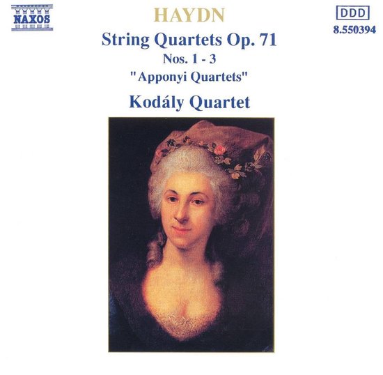 Kodaly Quartet - String Quartets Op. 71, Nos. 1-3 (CD), Kodaly Qrt | Muziek | bol