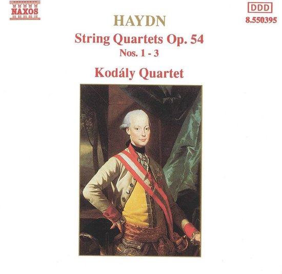 Kodaly Quartet - String Quartets Op. 54, Nos. 1-3 (CD), Franz Joseph Haydn | Muziek | bol