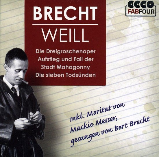 Brecht Weill (Portrait), Brecht | CD (album) | Muziek | bol