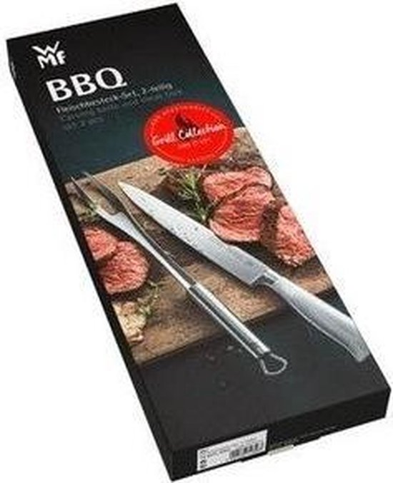 WMF Grand Gourmet Messenset - 2-delig - RVS - Barbecue vleesmes en ...