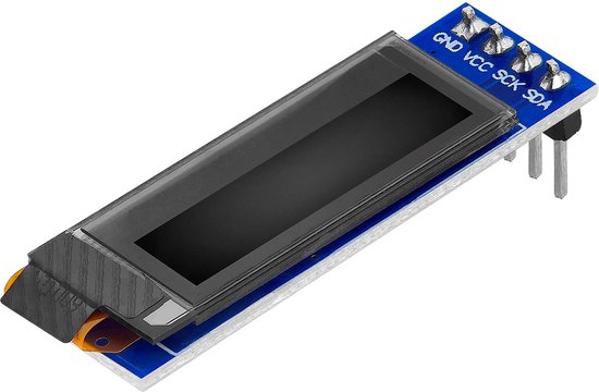 AZDelivery 0,91 inch OLED 128 x 32 pixels SSD1306 I2C Display compatibel met Arduino... | bol