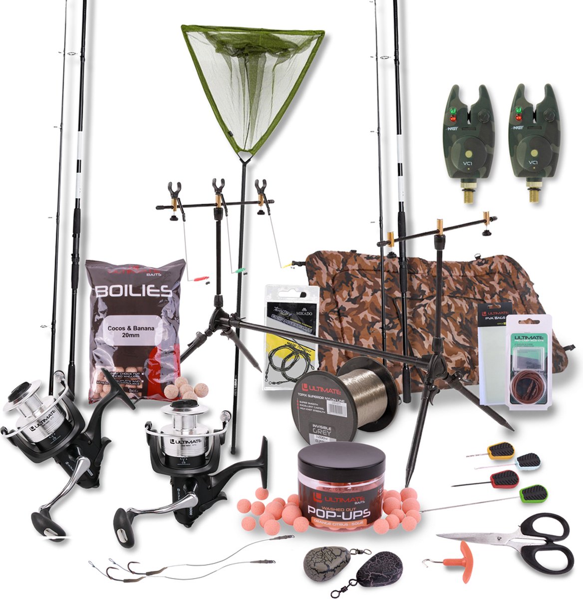 Ultimate Adventure Mega Carp Set | Karper set | bol.com
