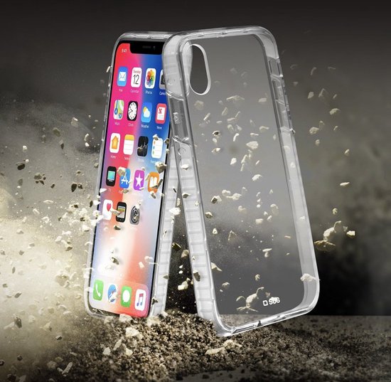 Antishock cover impact proof for iPhone X / iPhone XS, transparent ...