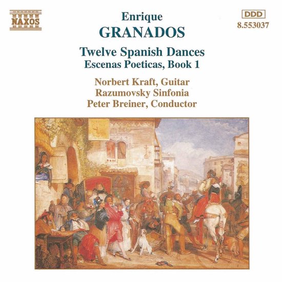 Norbert Kraft - 12 Spanish Dances (CD), Peter Breiner | Muziek | bol.com