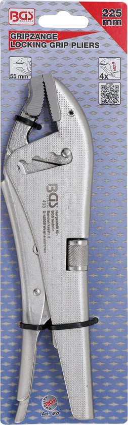 BGS Griptang 4-voudige snel verstelling 225 mm | bol