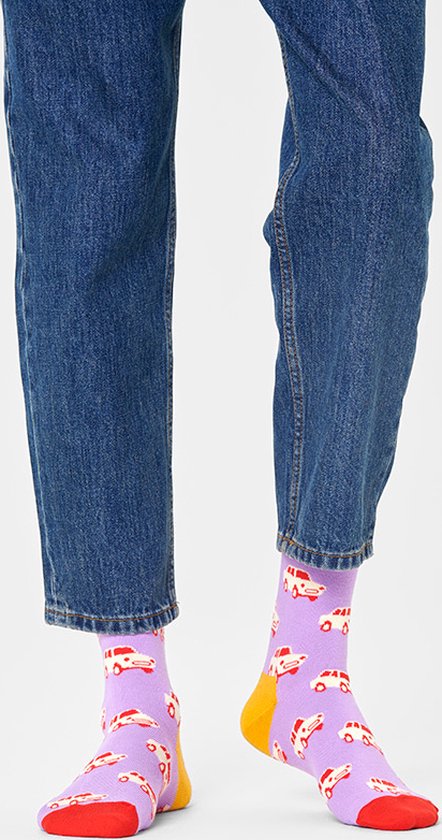 Happy Socks Car Sock - unisex sokken - Unisex - Maat: 36-40 | bol
