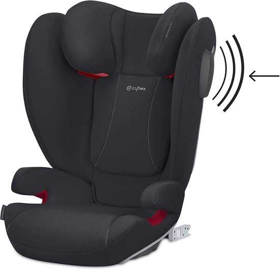 Cybex Autostoel Groep 2/3 Solution B2-fix + Lux - Volcano Black | bol.com