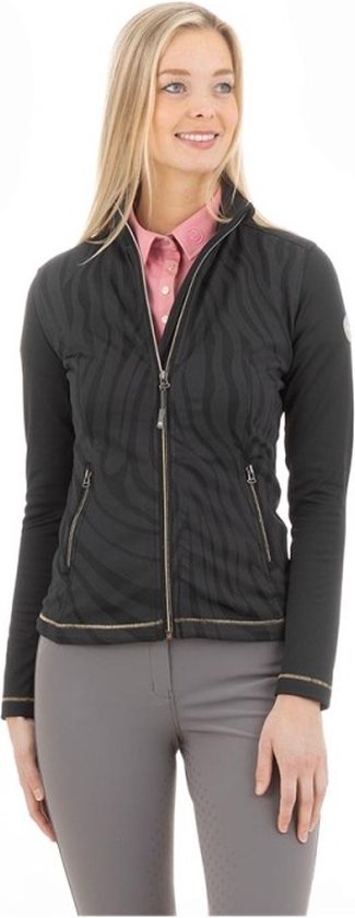 Vest Technostretch Zwart - XL | Zwart | Paardrij vest | bol.com