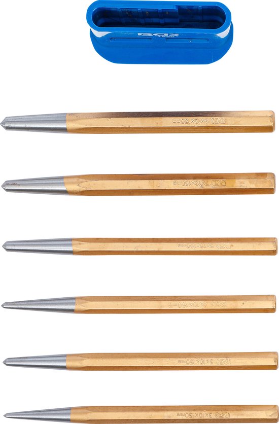 BGS Doorslag- en Pendrijverset - 6-delig - 150 mm lang - In metalen ...