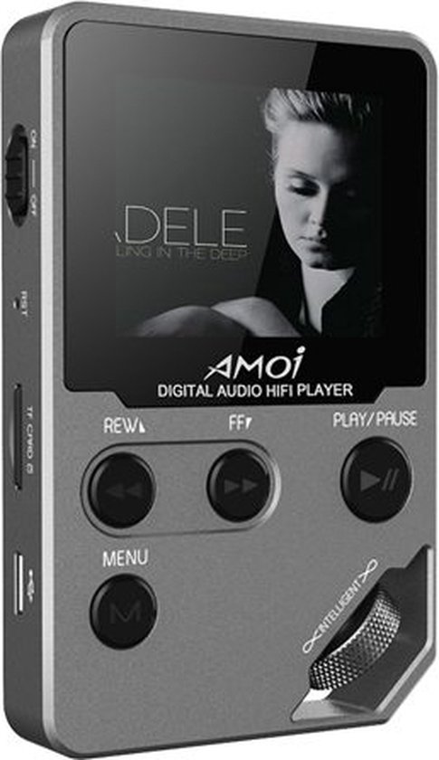Amoi® C10 Professionele Hifi Dac mp3/mp4 speler 64GB (max. 128GB) | bol