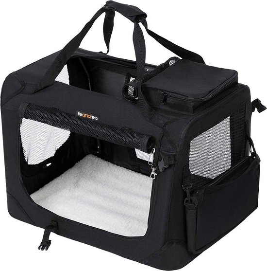 Hondendraagtas - Reisbench - Transportbox auto - Hondentas - Hondenbox ...