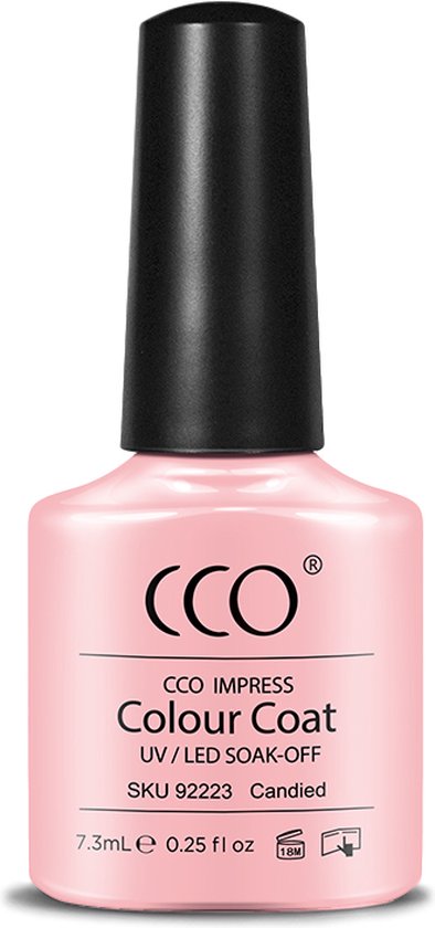 CCO Shellac - Gel Nagellak - kleur Shellac Candied 92223 - NudeRoze ...