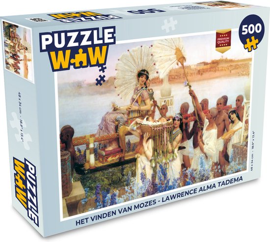 Puzzel Het vinden van Mozes - Lawrence Alma Tadema - Legpuzzel - Puzzel ...