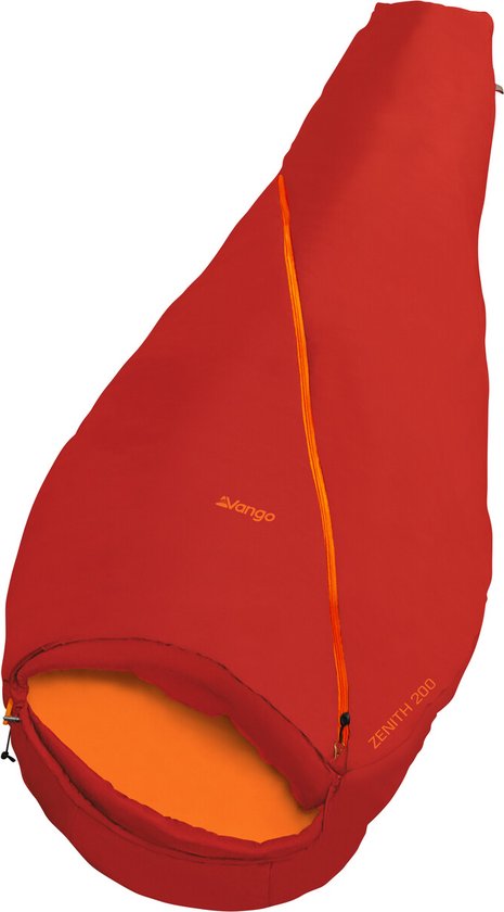 Vango Zenith 200 Sleeping Bag, rood/oranje | bol