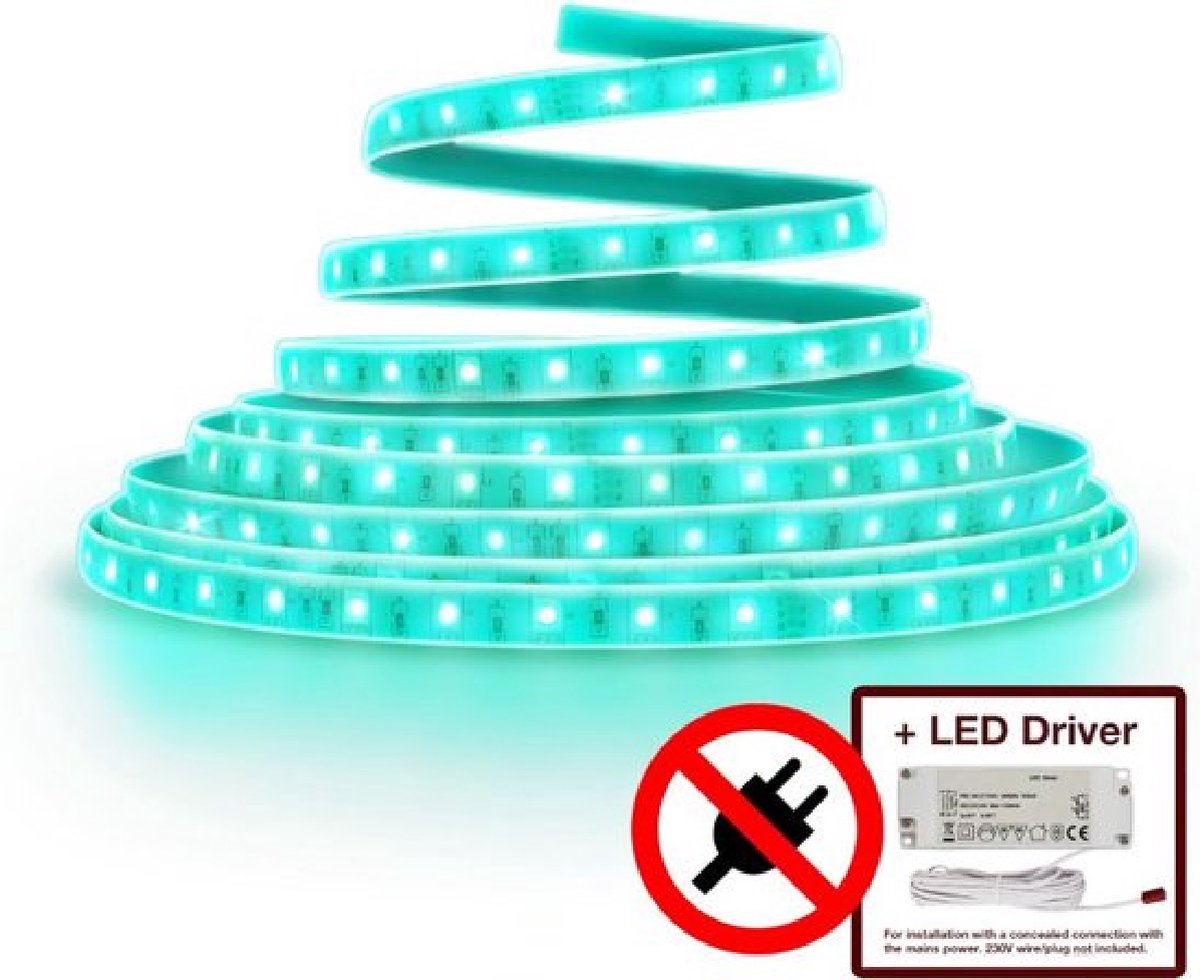 Innr Flex Light Color, Smart LED Strip, PAS DE PRISE, Compatible avec ...