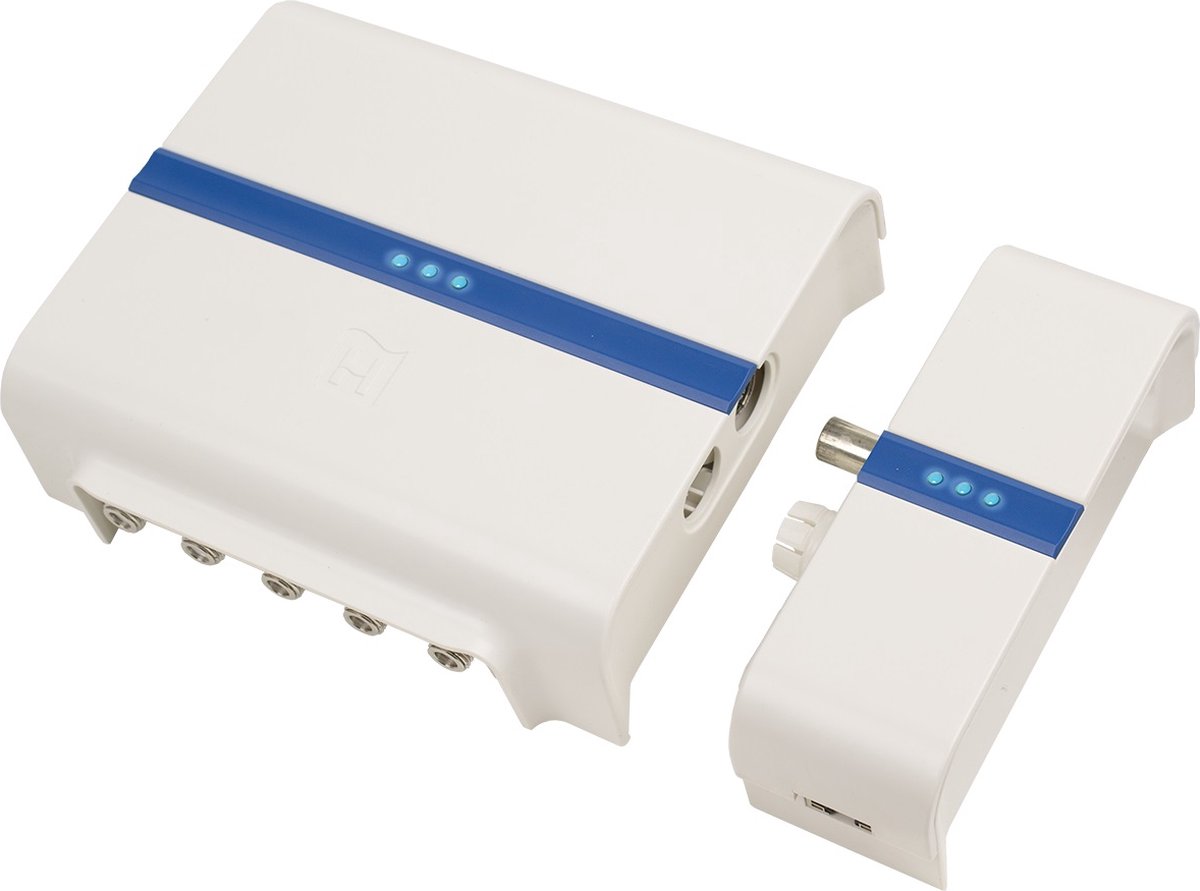 Hirschmann CATV versterker HMV41 met INCA 1G Plug in adapter voor ...