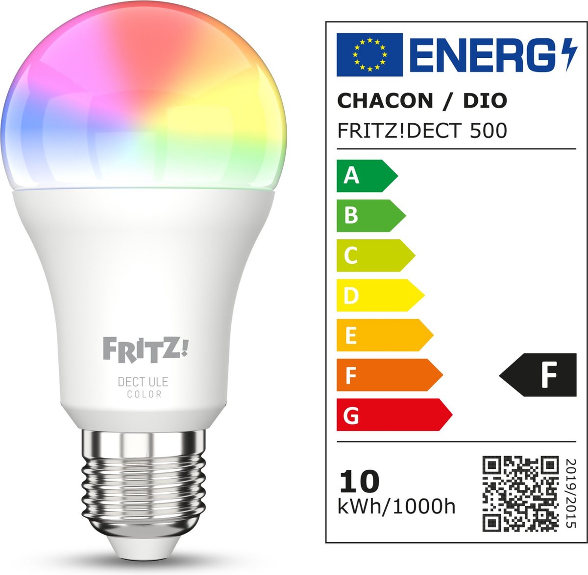 AVM FRITZ!DECT 500 - Slimme LED verlichting - Multi Color LED -Fitting ...