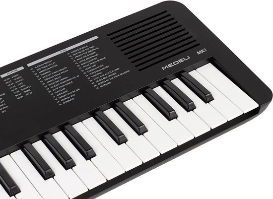 Medeli Mk1 Bk Keyboard 37 Toetsen Zwart Bol