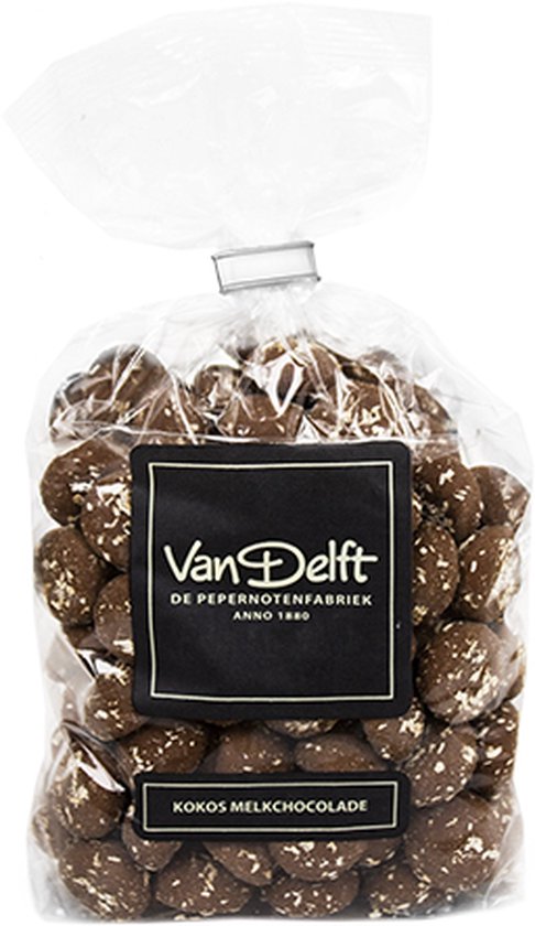 Van Delft - Kokos Melkchocolade Kruidnoten- 225gr - Chocolade ...