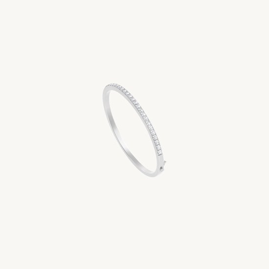 Liv Silver Pave Bracelet 55mm | bol
