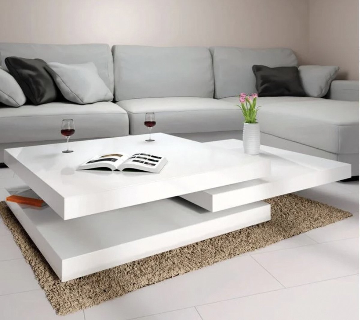 Salontafel - Salontafel Vierkant - Salontafel Industrieel - Salontafel ...