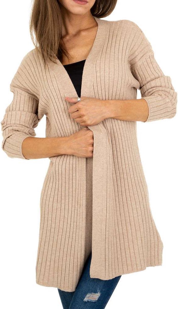 nieuwe collectie dames vest beige | bol.com