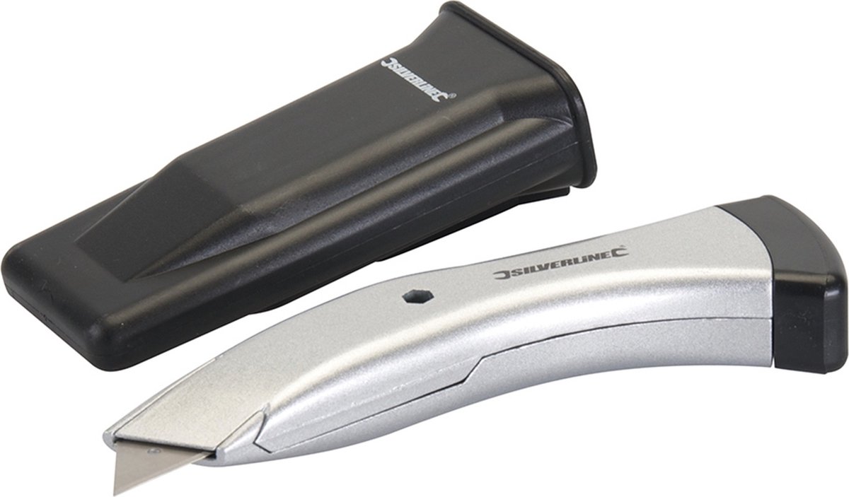 Silverline Gevormd Intrekbaar Stanleymes - Mes - 180 mm | bol.com