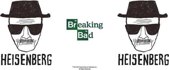Breaking Bad Mok/beker Heisenberg Sketch Wit | bol