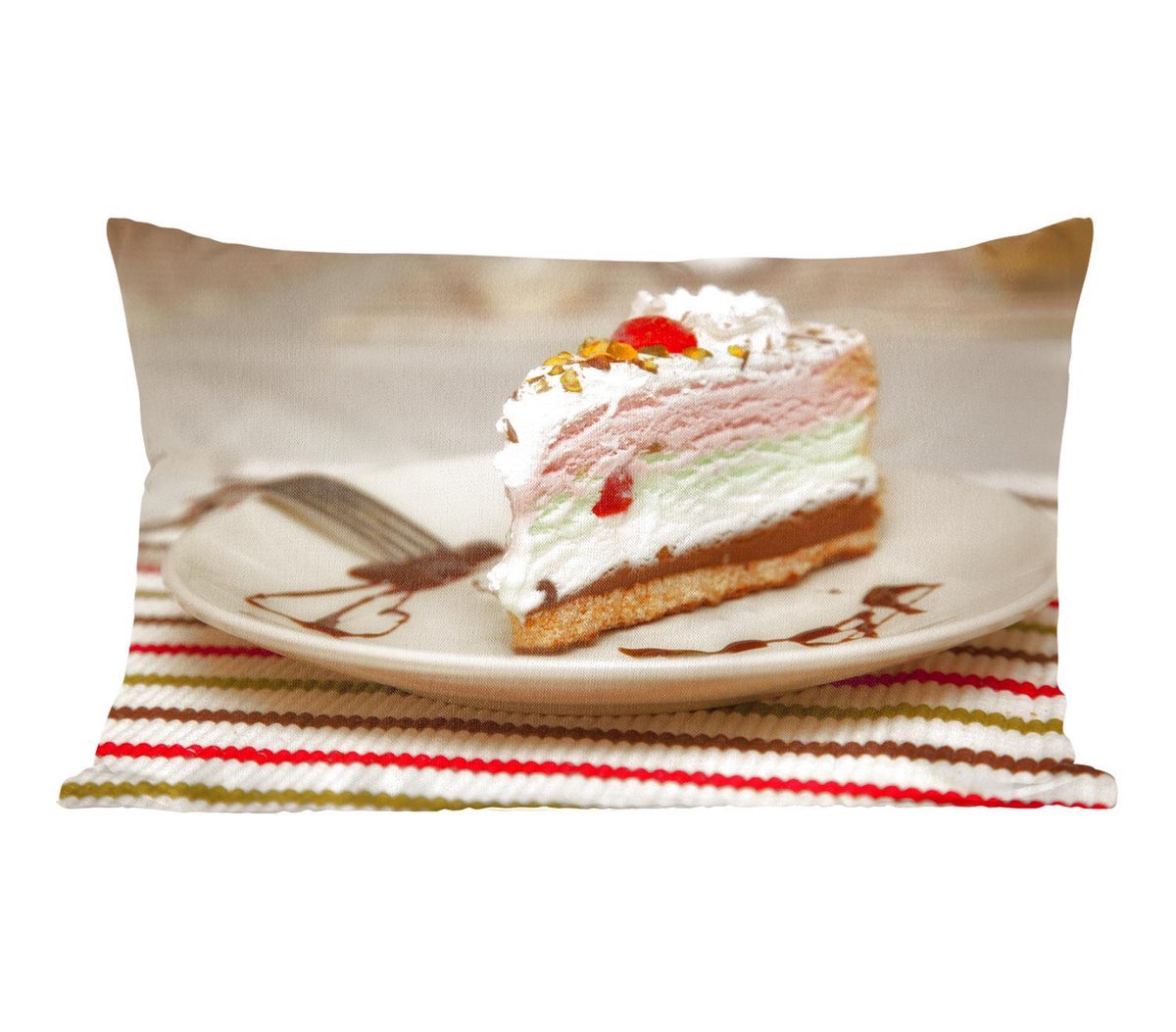 Sierkussen Gâteau à la crème glacée pour l'intérieur - Un gâteau à la ...