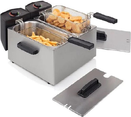 dubbele friteuse MET KOUDEZONE - friteuse - dubbele friteuse - dubbele ...