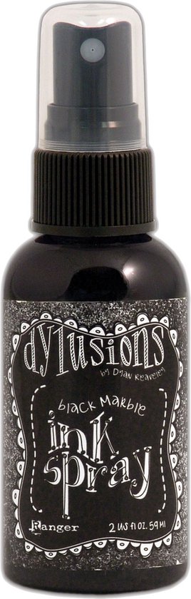 Ranger Dylusions Ink Spray 59 ml - black marble | bol