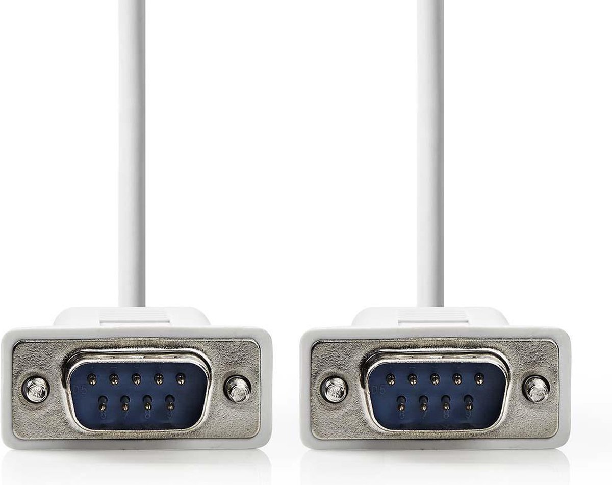 Seriële Kabel | D-SUB 9-Pins Male | D-SUB 9-Pins Male | Vernikkeld | 2. ...