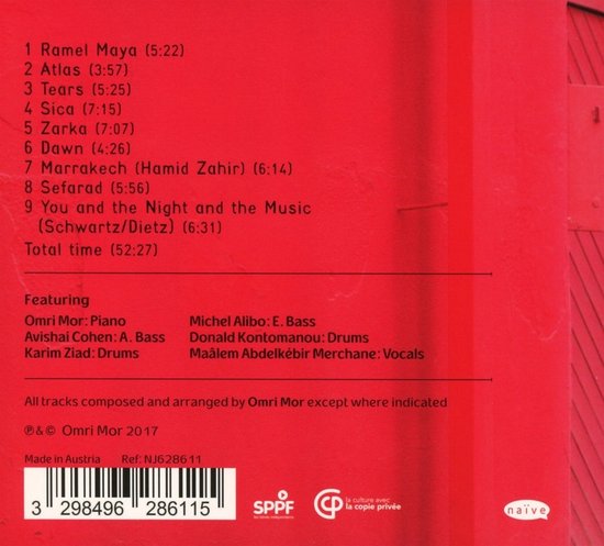 Omri Mor, Avishai Cohen, Karim Ziad - It's about time (CD), Omri Mor ...