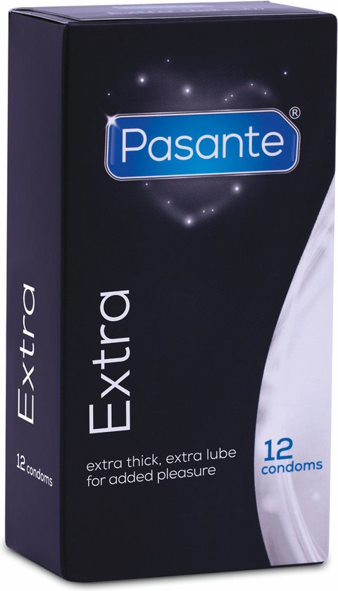 Pasante Extra Safe - 12 stuks - Condooms | bol