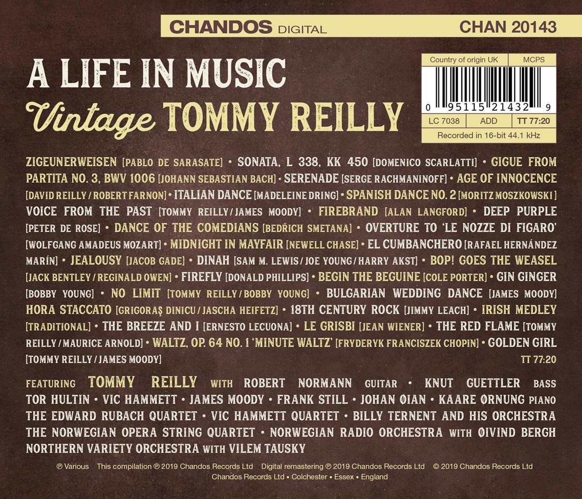 Tommy Reilly - A Life In Music ' Vintage Tommy Reilly' (CD), Tommy ...