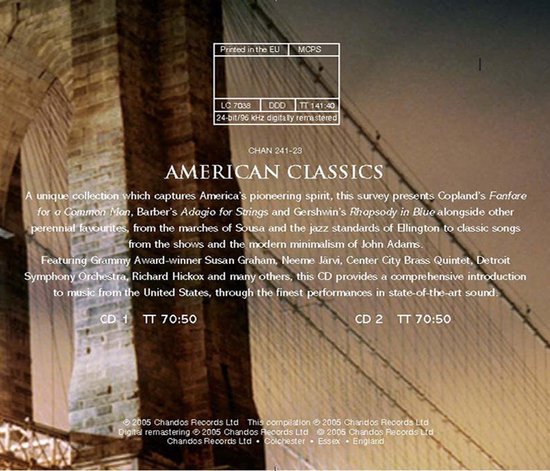 Various Artists - American Classics (2 CD) (Remastered), various ...