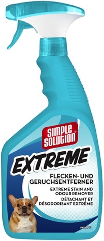 Simple Solution Geur- En Vlekverwijderaar Extreme 945 Ml Blauw | bol.com